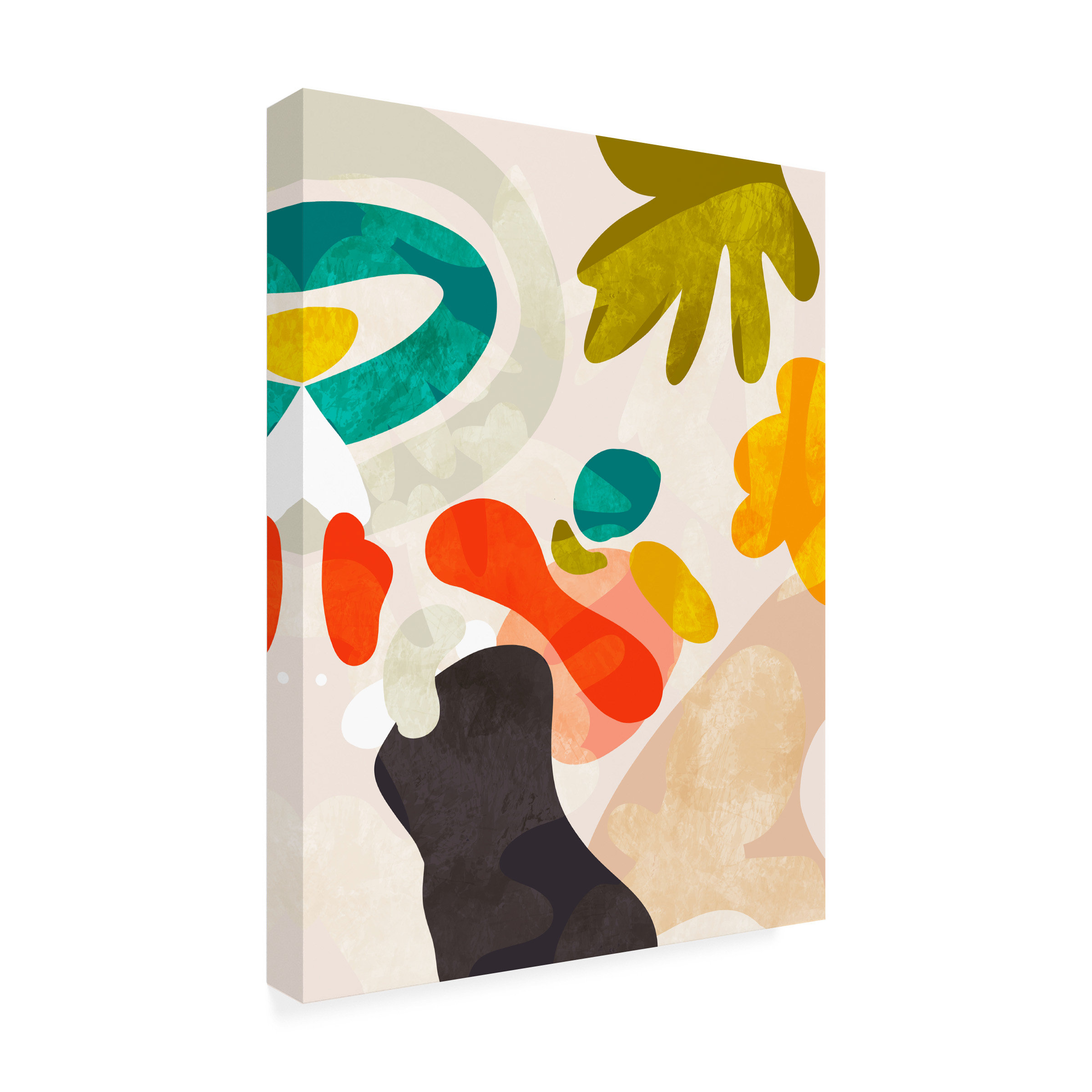 Trademark Fine Art Ana Rut Bre Cutouts Bauhaus 3 Canvas Art - Wayfair ...