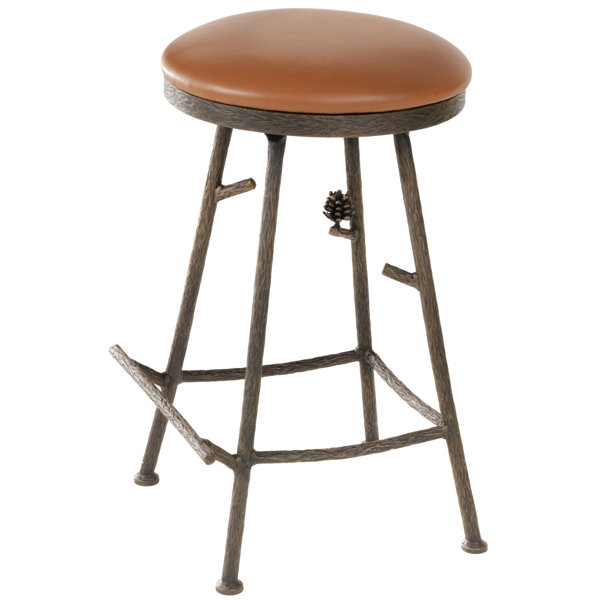 Stone County Ironworks Trawick Swivel Bar & Counter Stool | Perigold