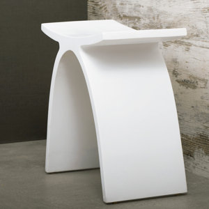 DAX Solid Surface Shower Stool & Reviews | Wayfair