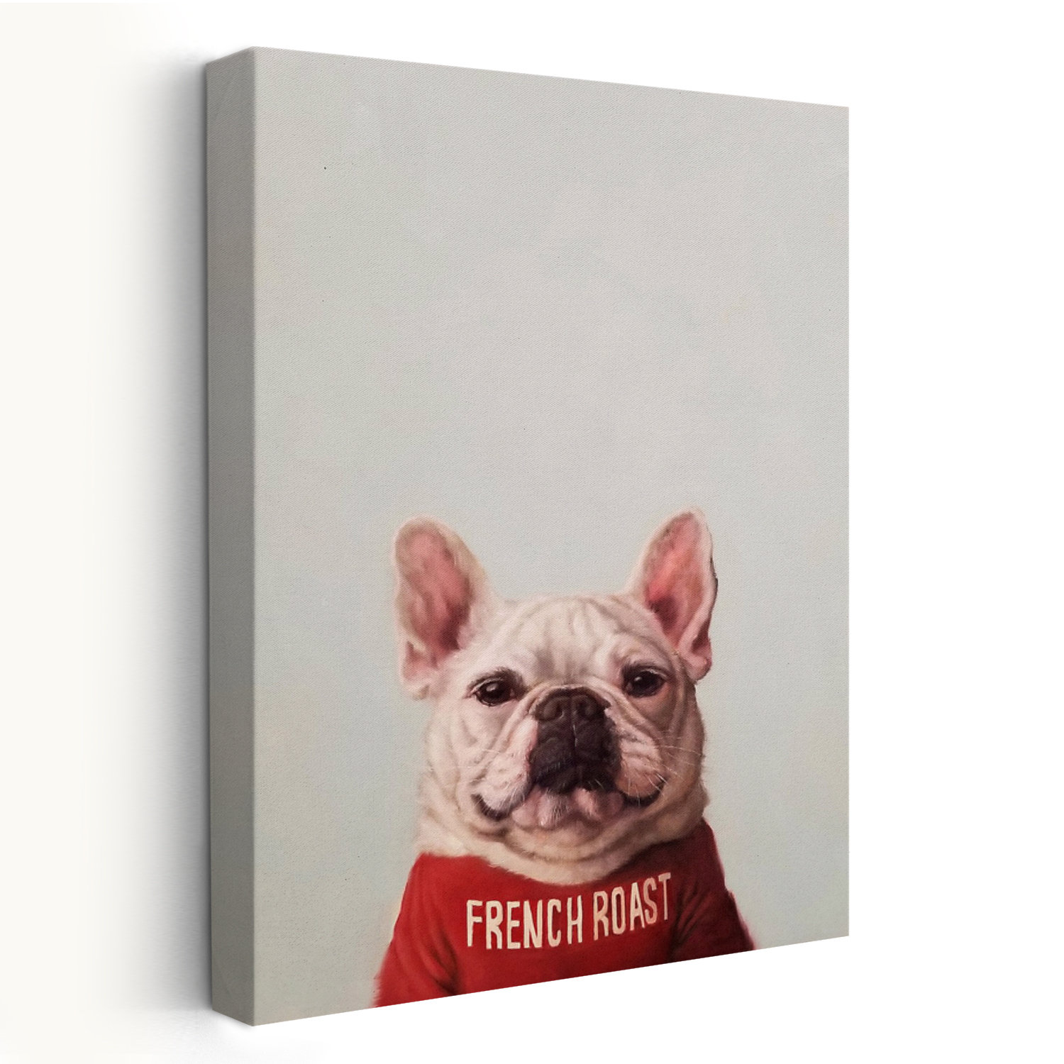 Latitude Run® French Roast - Animals Coffee Dogs Humor Art | Wayfair