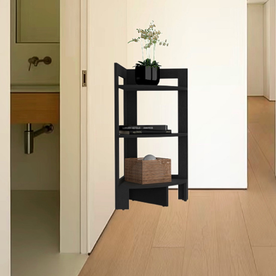 Latitude Run® Schambach Corner Side Table & Reviews - Wayfair Canada