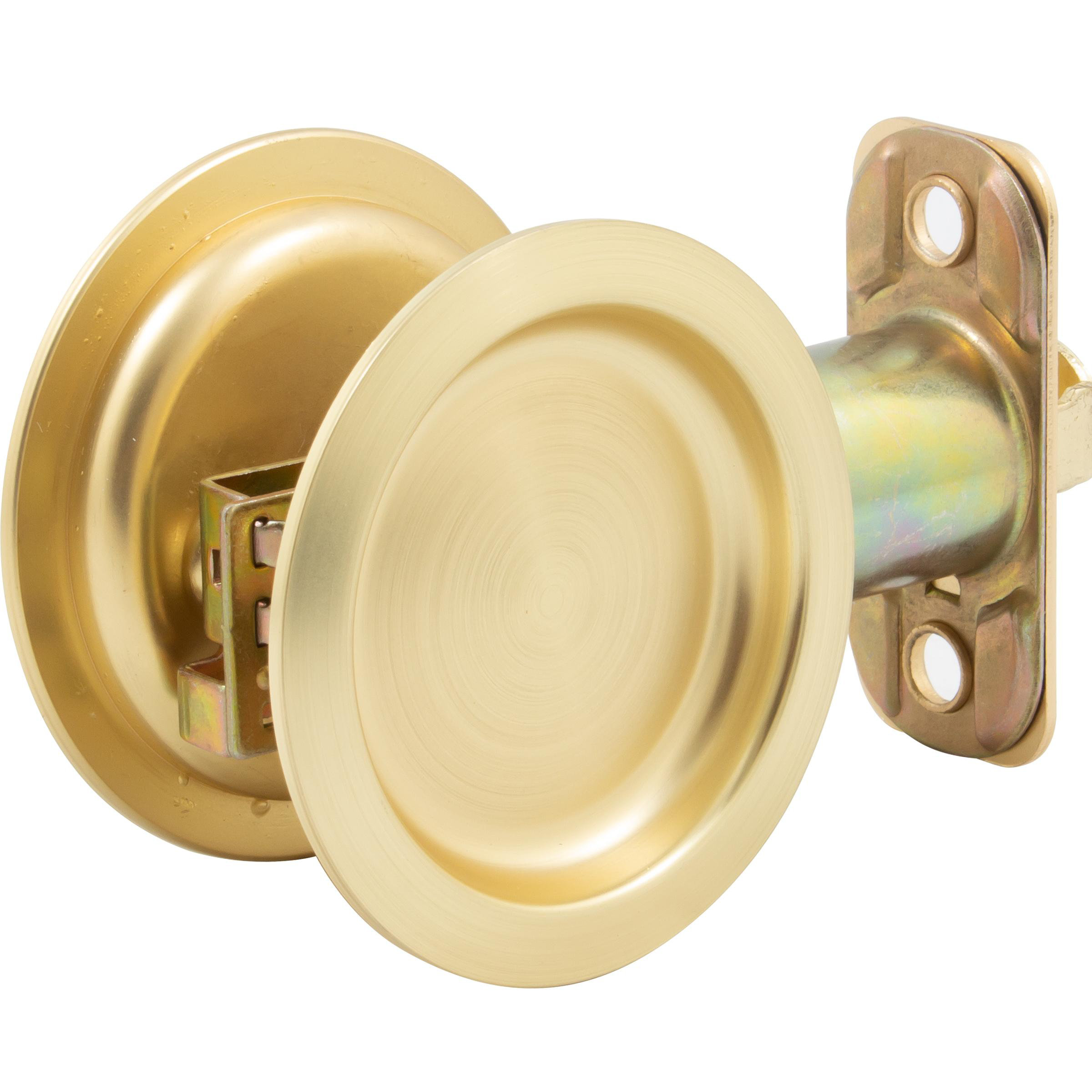 Stone Harbor Hardware Round Pocket Door Lock, Passage (Hall/Closet ...
