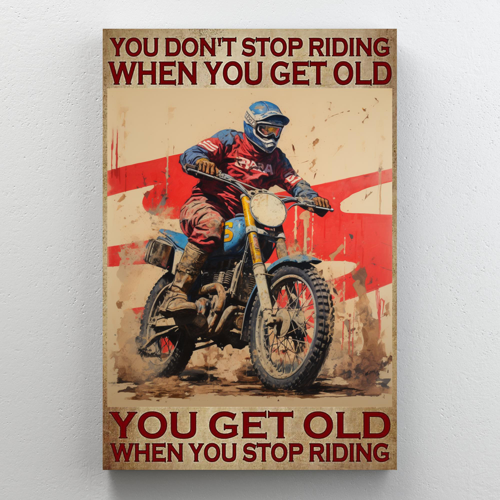 Trinx When You Stop Riding Motor 1 - 1 Piece Rectangle Graphic Art ...