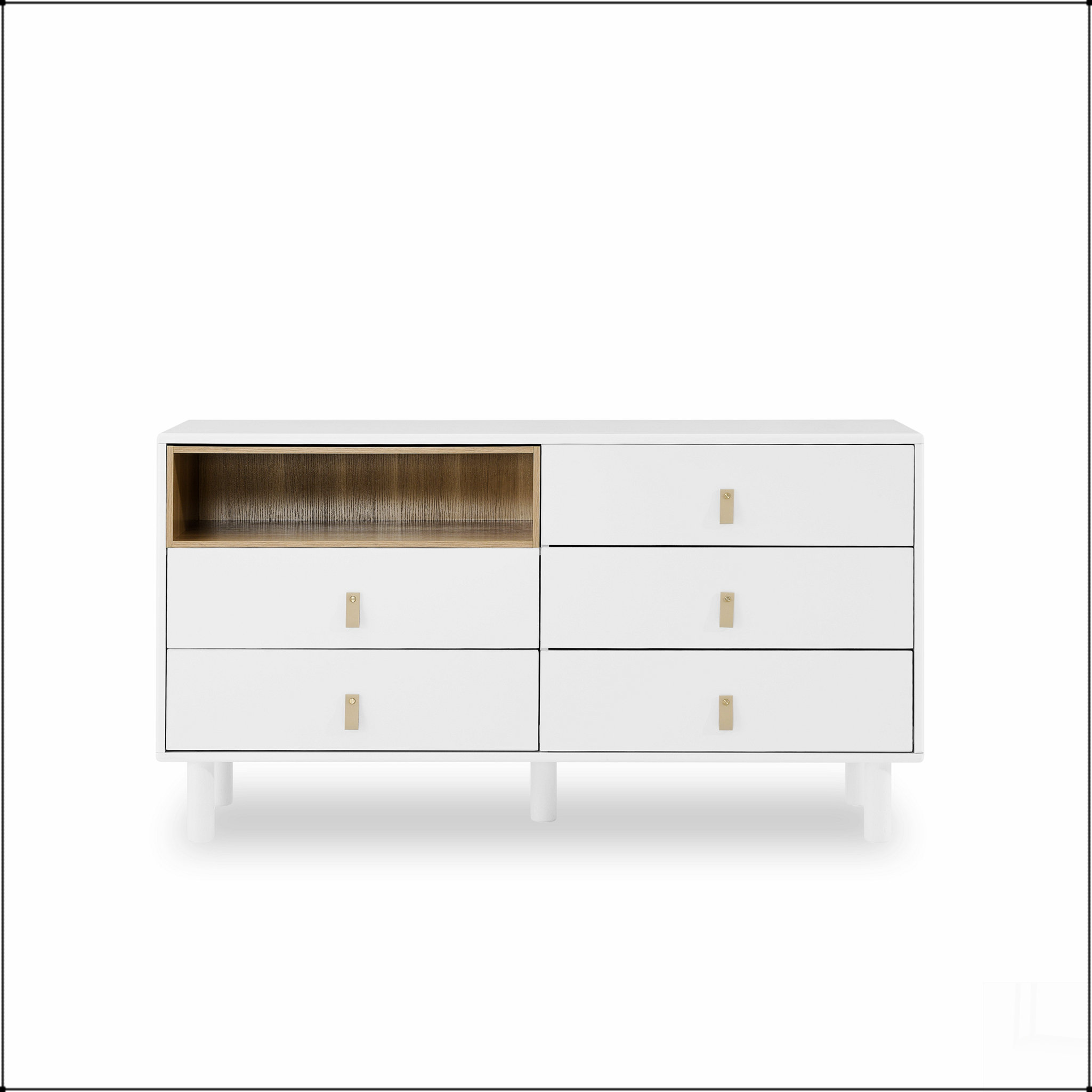 Ebern Designs With 5 drawers storage cabinet drawer cabinet ...
