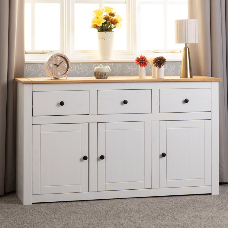 Marlow Home Co. Amary 3 Door 3 Drawer Sideboard & Reviews | Wayfair.ie