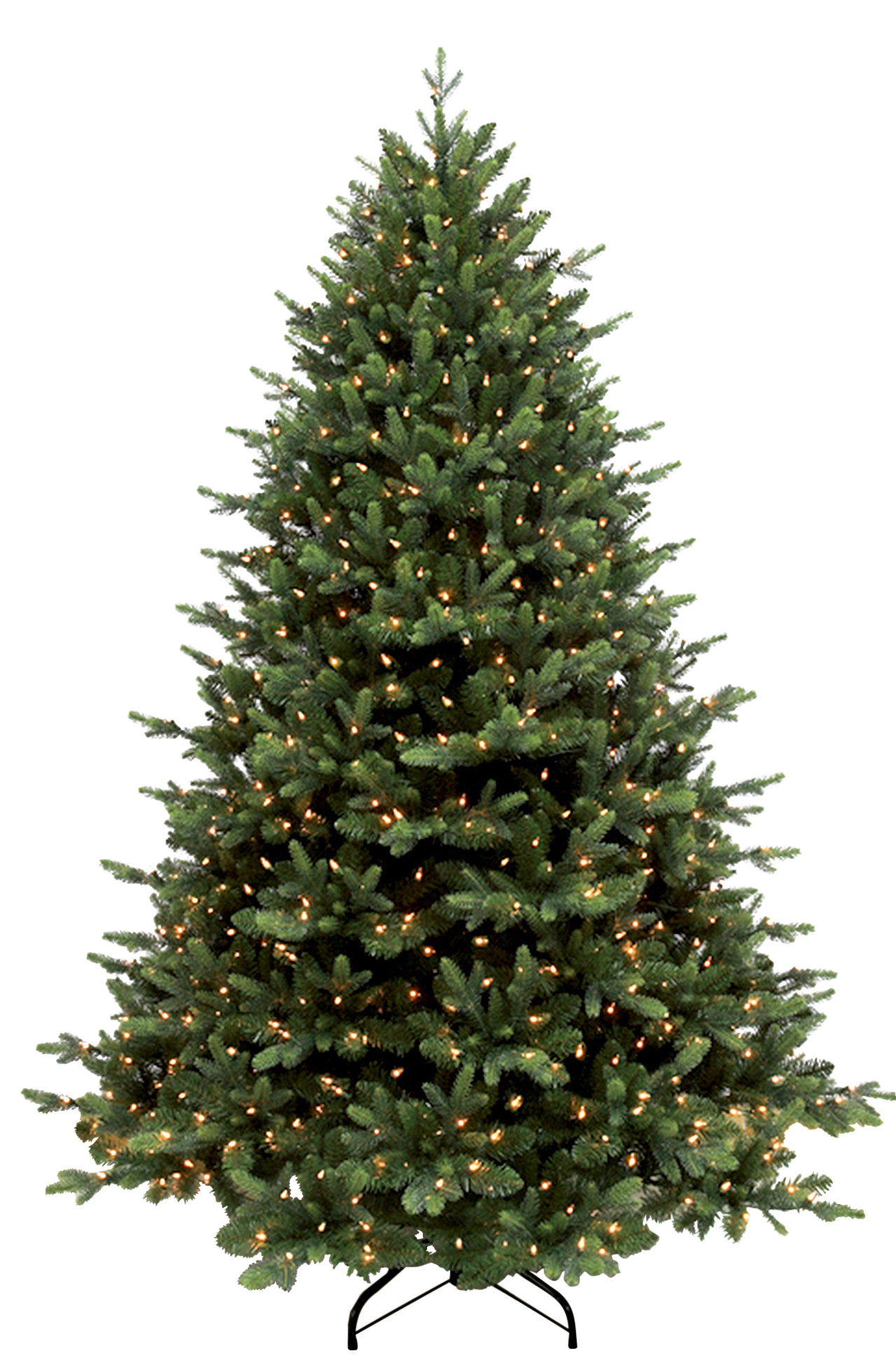 Northlight Seasonal 7.5' Pre-Lit Full Pike River Fir Artificial ...