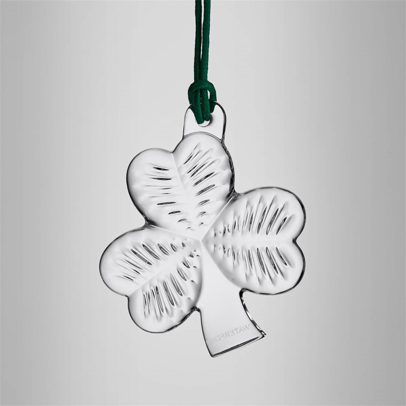 Waterford Mini Shamrock Ornament | Wayfair