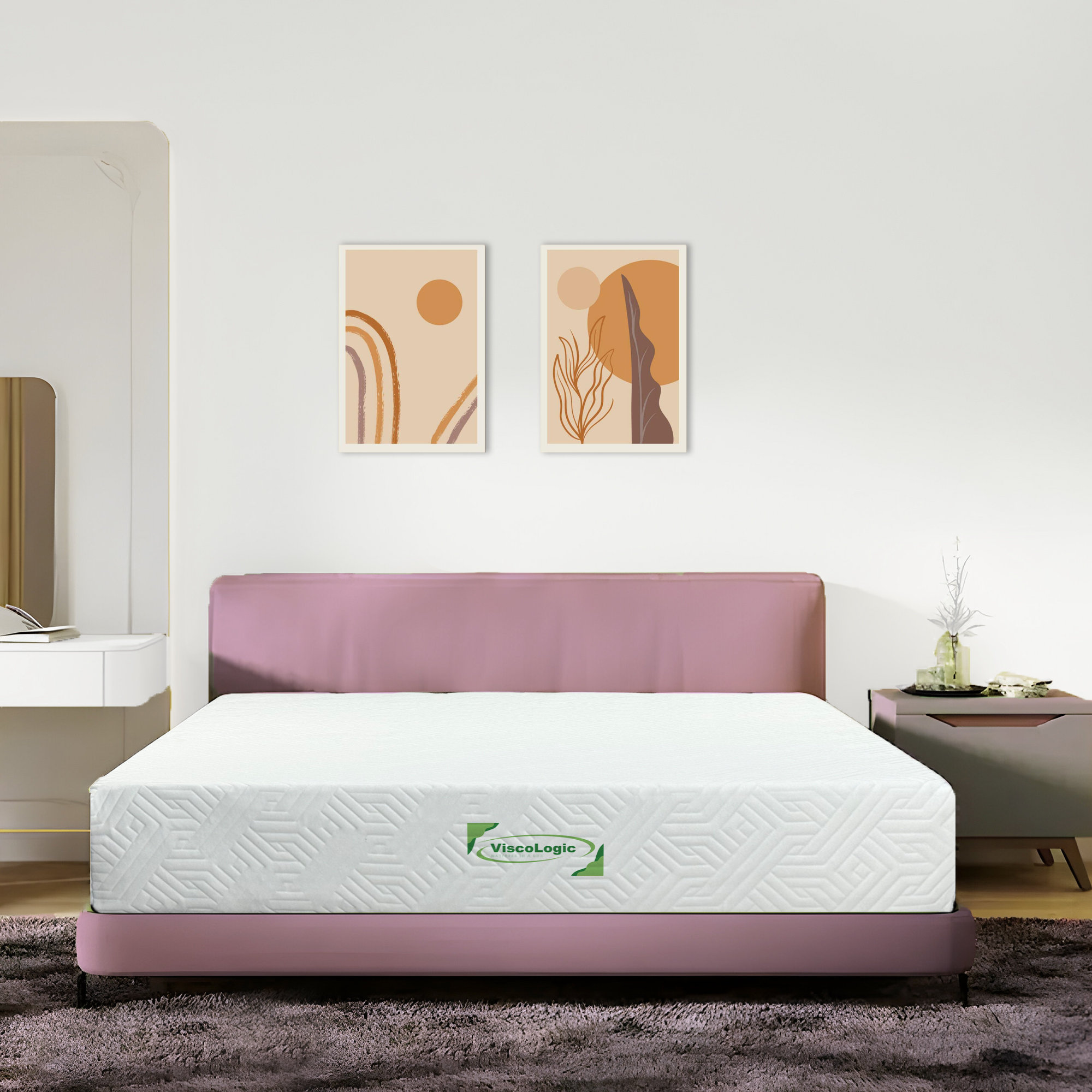 Alwyn Home Eibhlin One - Made In Canda - Smart Gel Memory Foam Mattress ...
