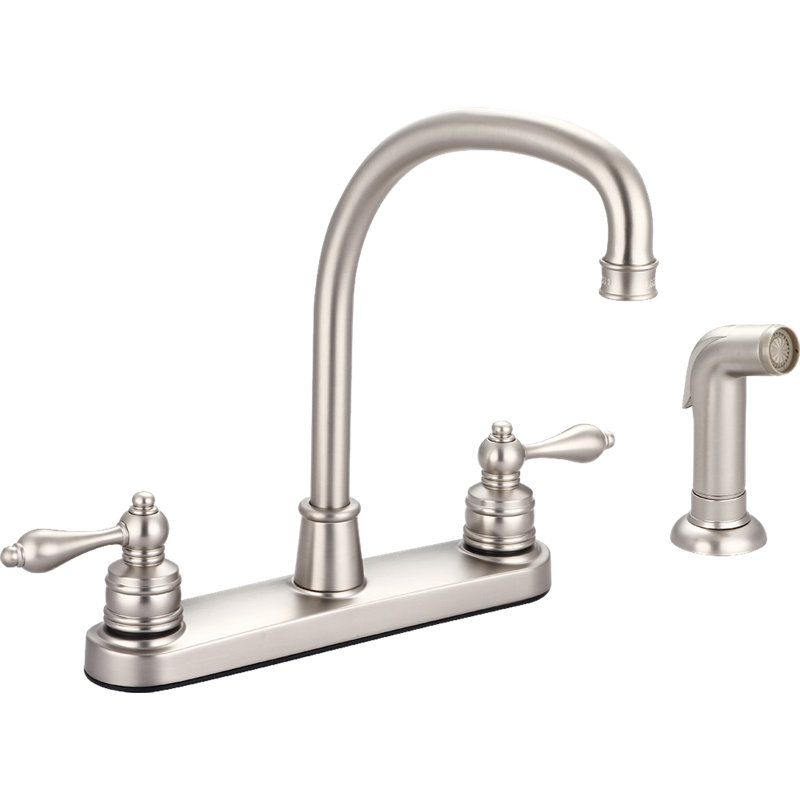 Banner Faucets Castille Kitchen Faucet with Side Spray | Wayfair