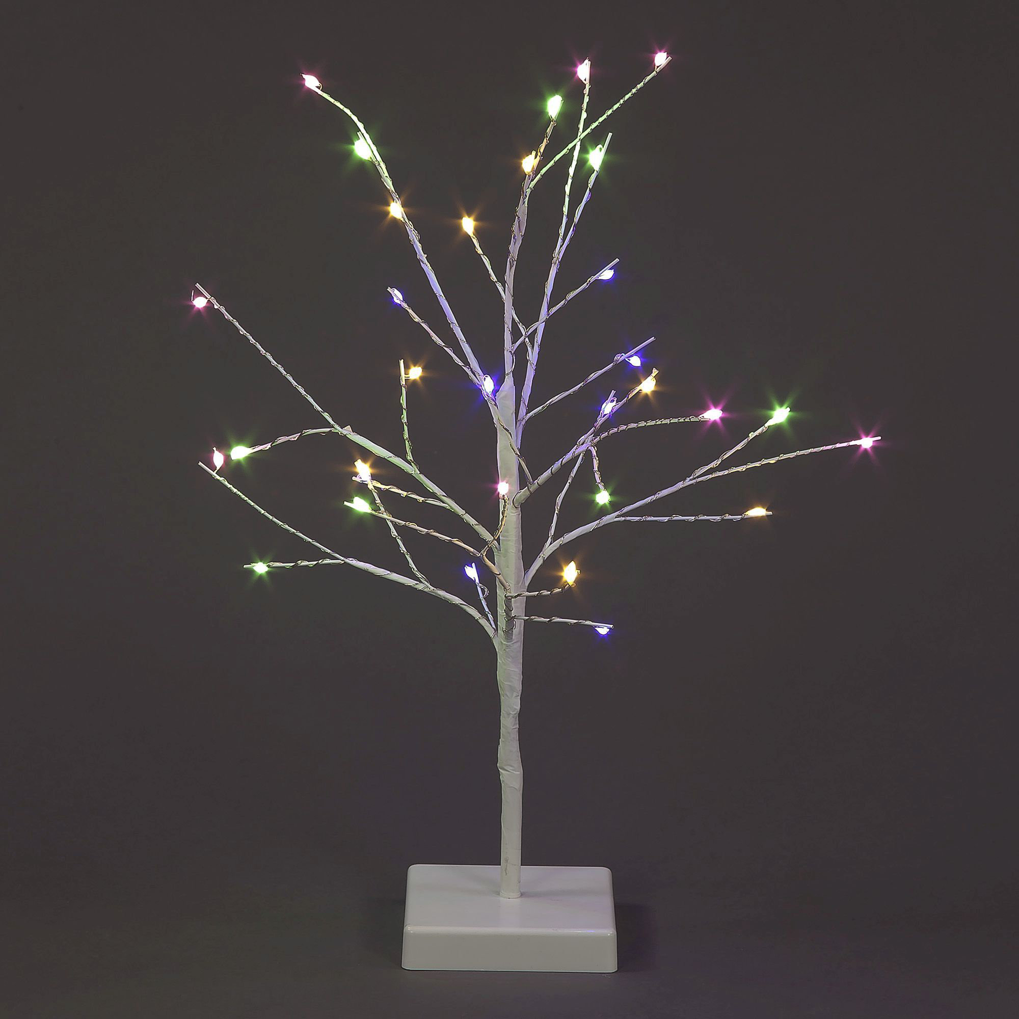 The Seasonal Aisle Christmas 40 Cm Battery-Operated Micro Light Twig ...