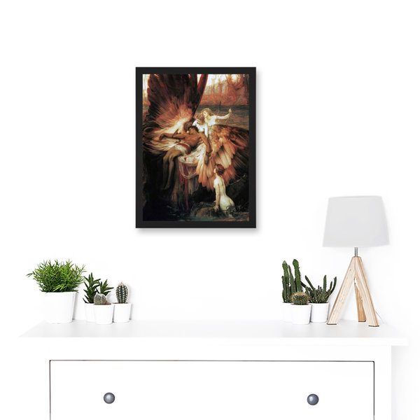 Astoria Grand James Mourning For Icarus Myth Greek Wings - Single ...