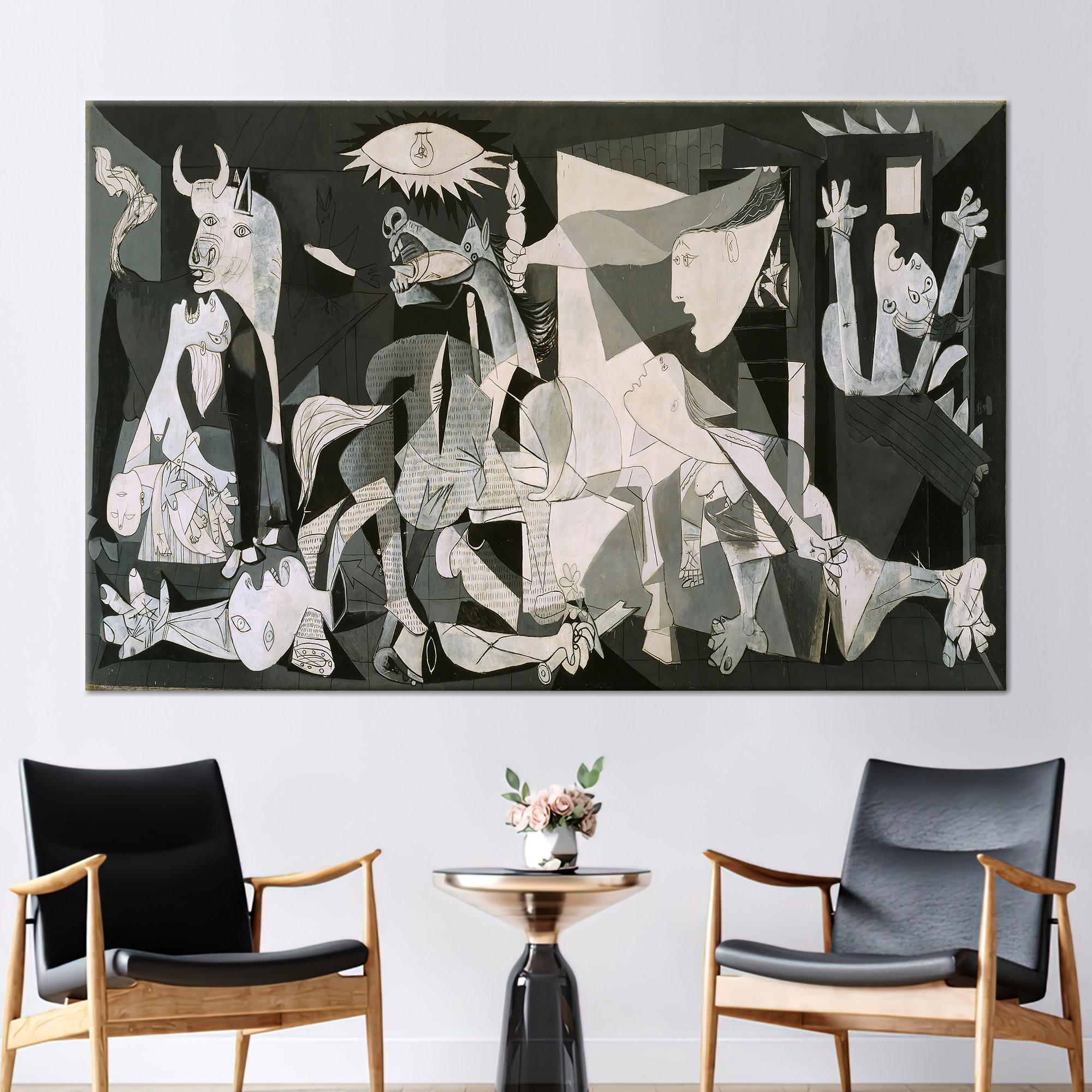 kayra export Pablo Picasso Guernica Canvas Print: Wall Art Reproduction for Home Decor - Wayfair ...