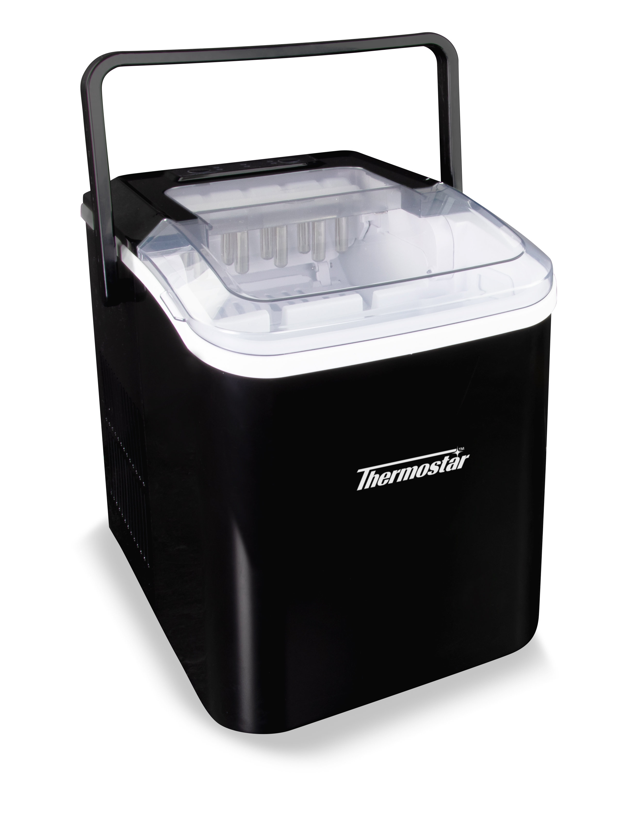 Thermostar 26-Pound Automatic Self-Cleaning Portable Countertop Ice ...