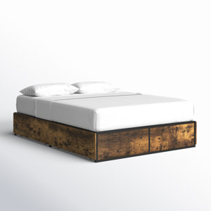 Williston Forge Julana Storage Platform Bed With 4 drawers No Headboard ...