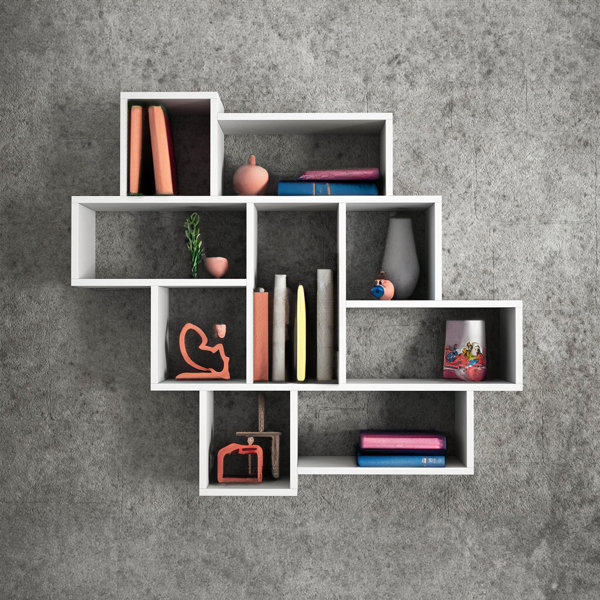 Ebern Designs Xzayvier 9 Piece Cube Shelf | Wayfair