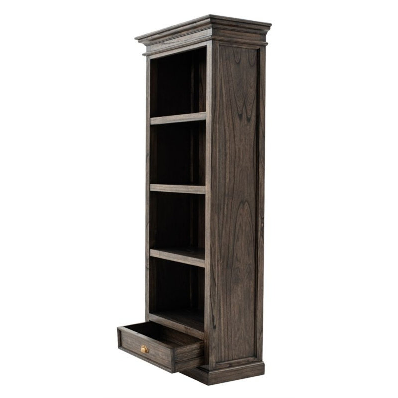 Beachcrest Home Portsville Storage Bookcase & Reviews | Wayfair
