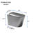 TONWIN Built In Bathtub, Elongated Smart Toilet, No Water Tank Design ...