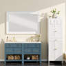 Lark Manor™ Double Bathroom Vanity Free Standing Single Vanity Set with ...