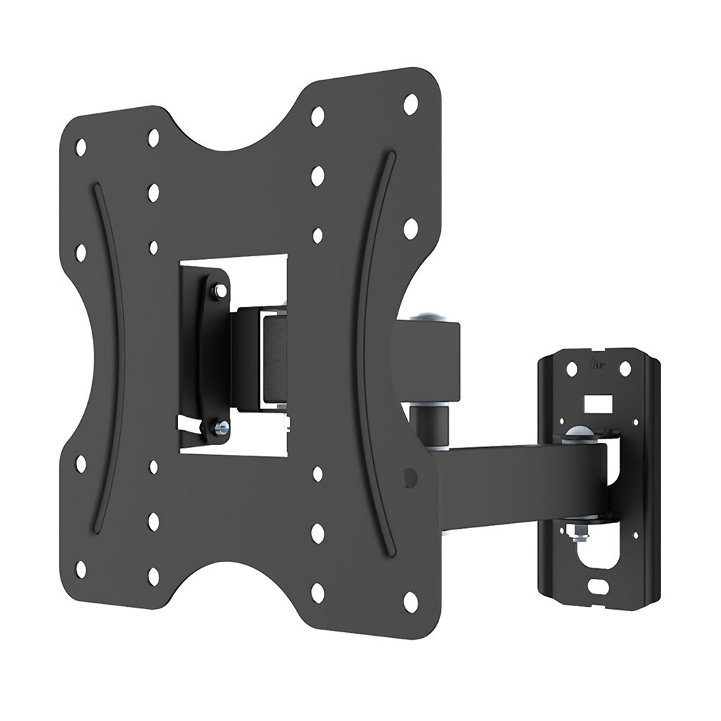 Inland Products Black Swivel Wall Mount for Holds up to 44 lbs | Wayfair