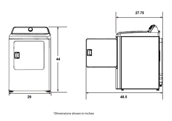 Conservator 6.5 Cuft Dryer White | Wayfair
