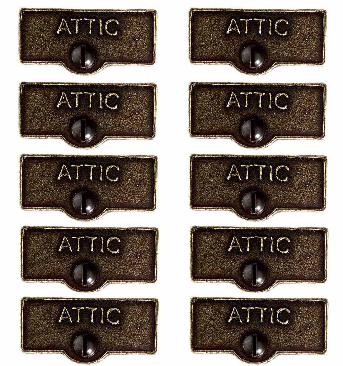 The Renovators Supply Inc. Switch Tags Attic Name Signs 1-Gang Rocker ...