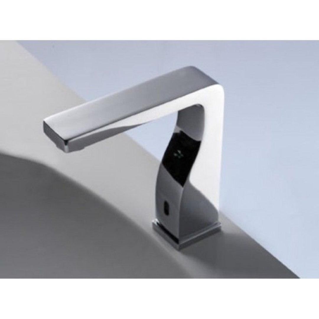 Juno Showers Juno Atlanta Brushed Black Finish Commercial Motion Sensor ...