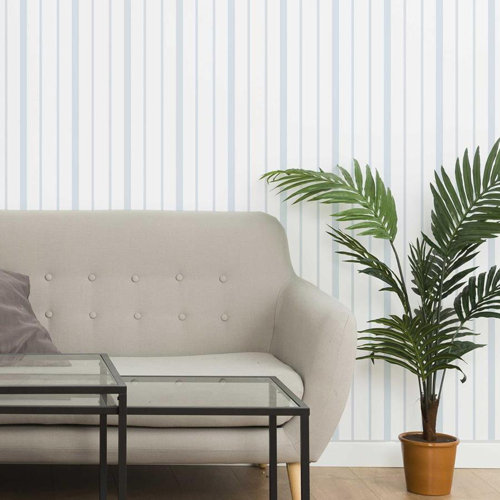 Ebern Designs Terance Peel & Stick Striped Roll | Wayfair