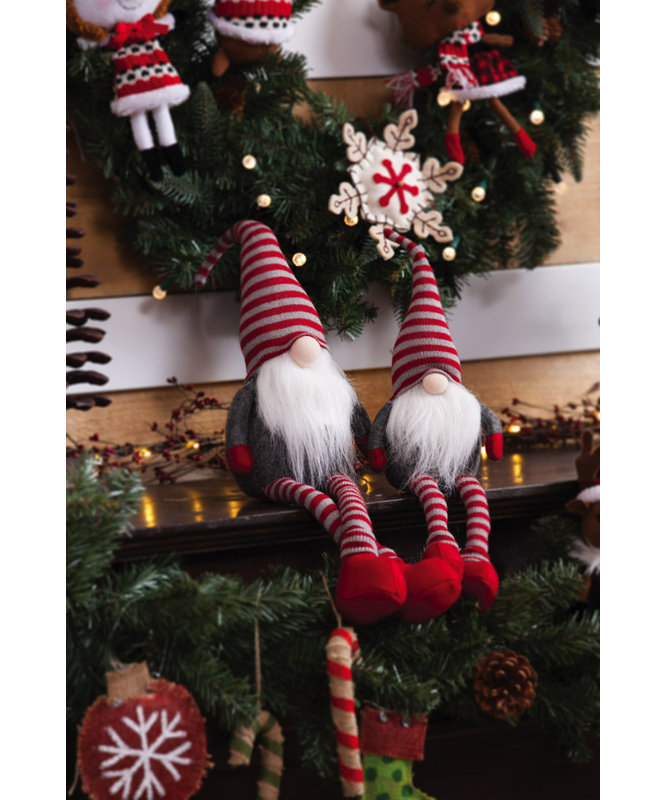 Evergreen Enterprises, Inc Plush Sitting Long Legs Santa & Reviews ...