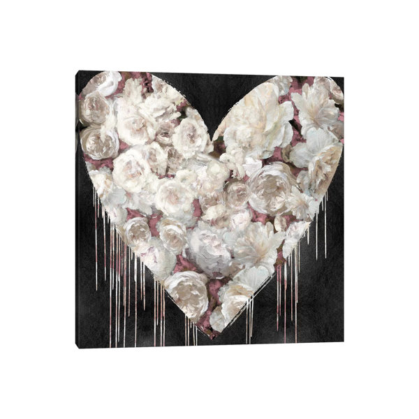ClassicLiving Big Hearted Flowers III by Lindsay Rodgers - Wrapped ...