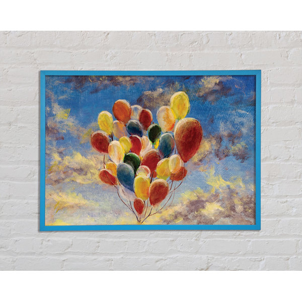 Ophelia & Co. Balloons In The Sky by Unkown - Single Picture Frame Art ...
