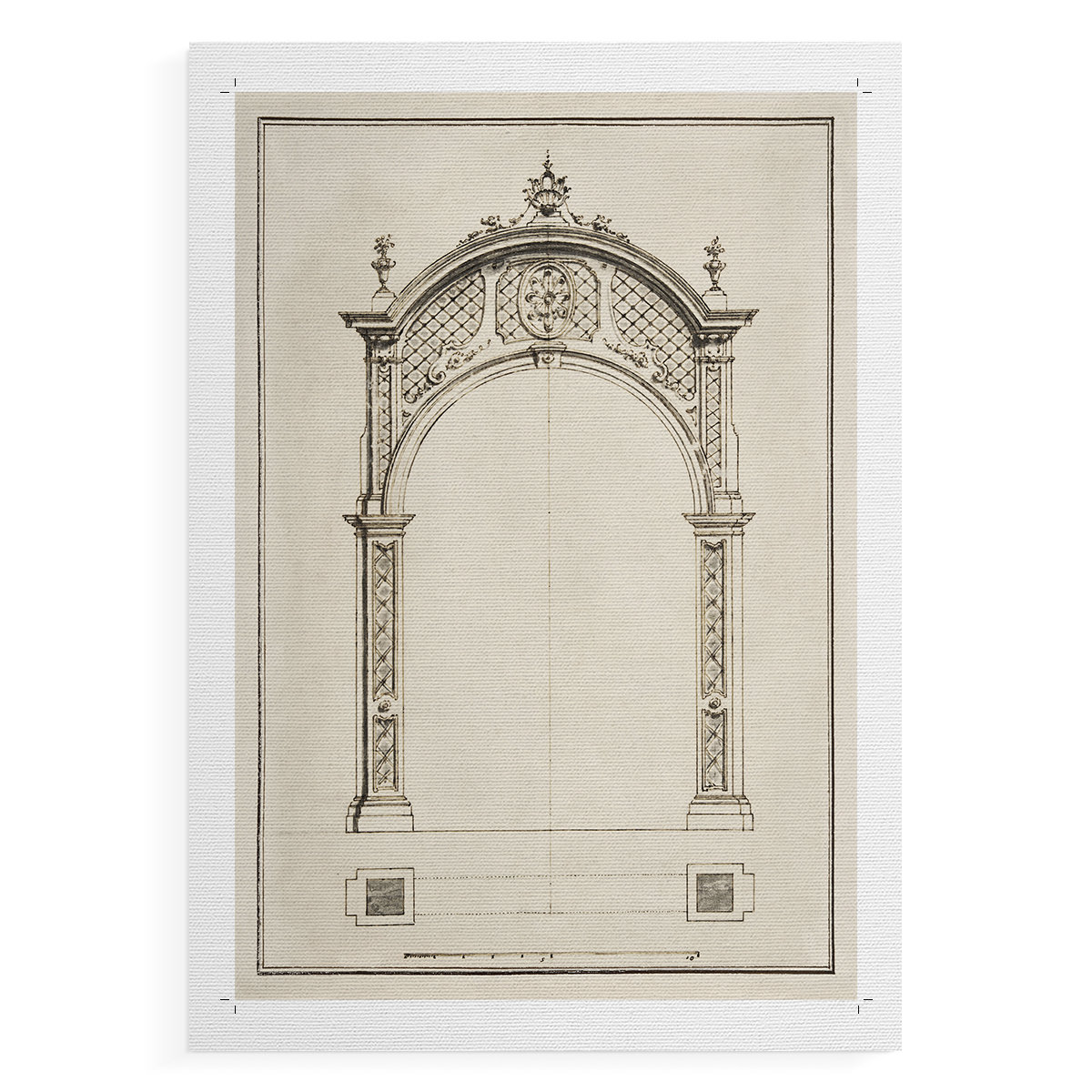 Ivy Bronx Arch -Canvas Print Only - NOT FRAMED - Wayfair Canada