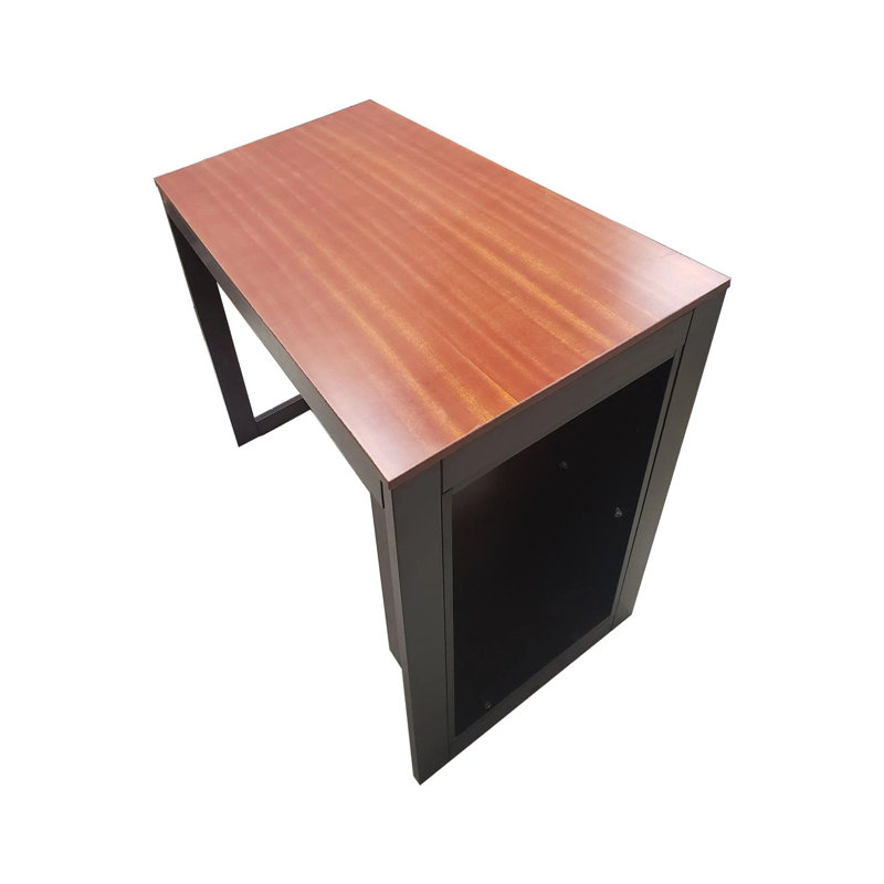 The Classy Home Counter Height 48" Cherry Solid Wood Dining Table | Wayfair