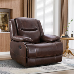 Leather Recliners You'll Love | Wayfair
