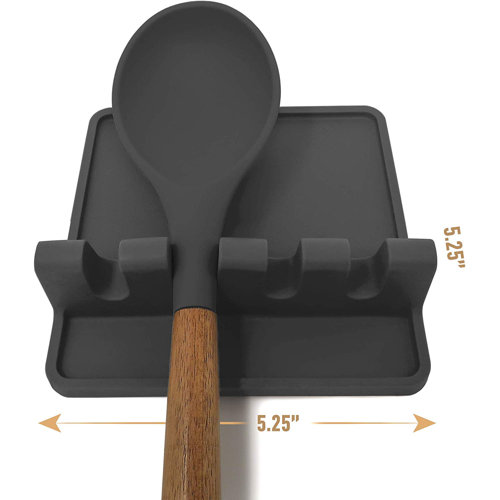 Ebern Designs Plastic Rectangle Spoon Rest & Reviews | Wayfair
