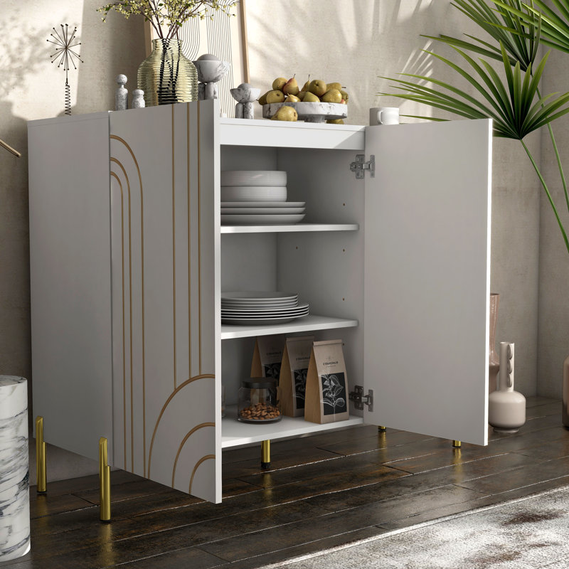 Willa Arlo Interiors Parkey 48.07'' Sideboard | Wayfair