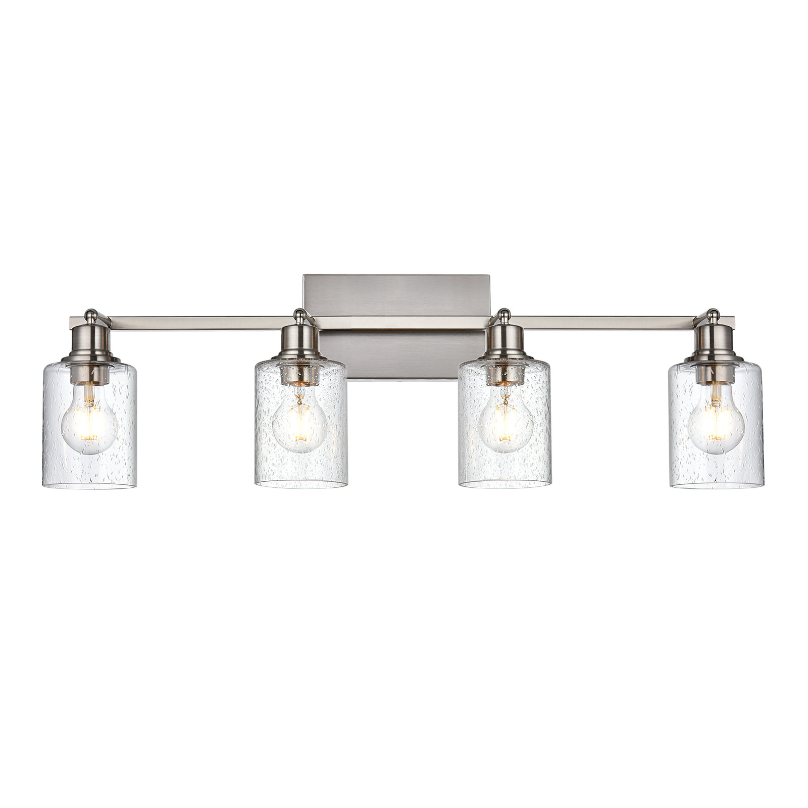 Breakwater Bay Modern Complete Track Lighting Kits 4 Lights Brushed ...