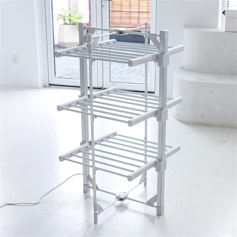 Rebrilliant Aluminum Rolling Drying Rack | Wayfair.co.uk