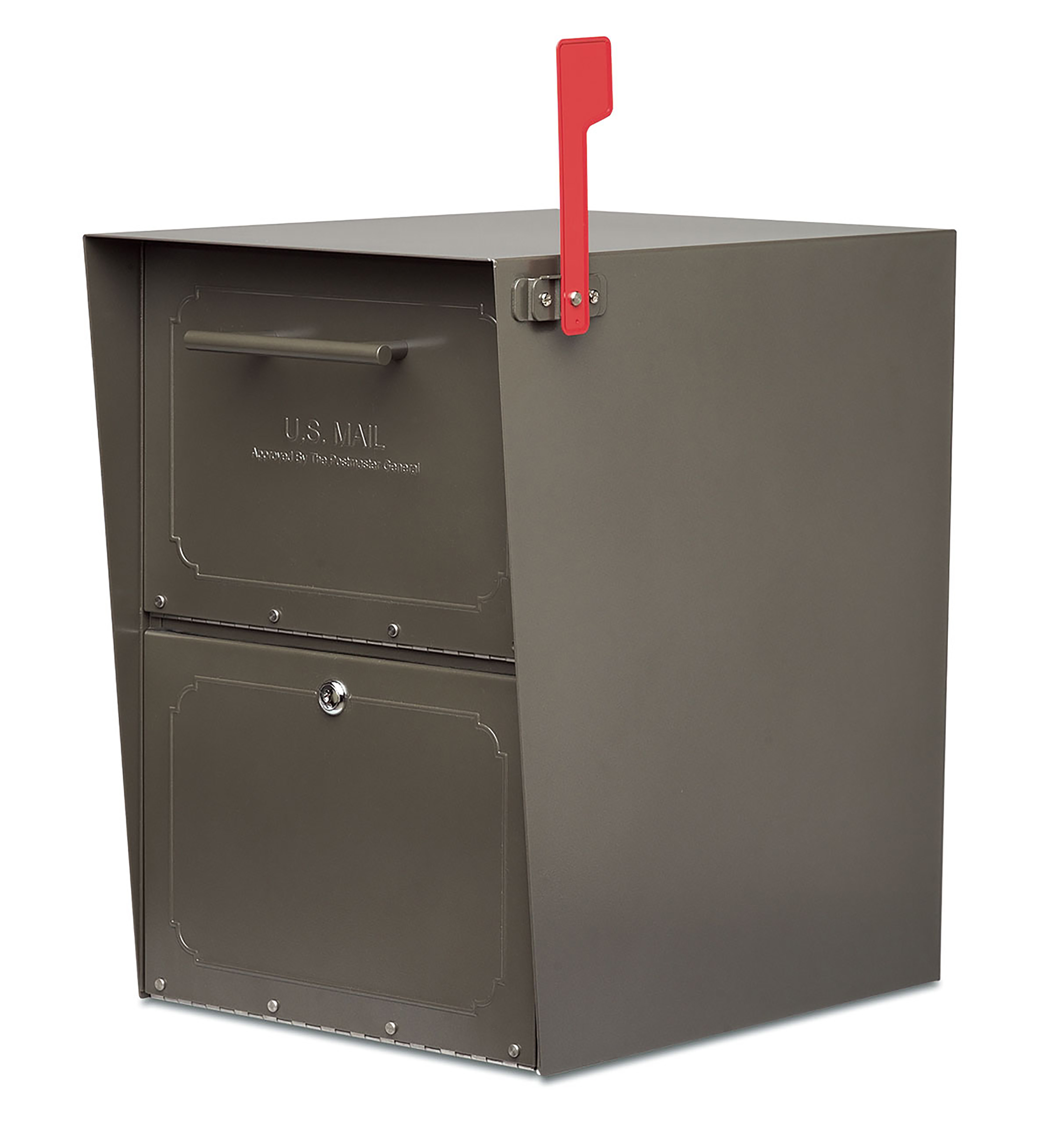 Architectural Mailboxes Oasis Locking Post Mounted Mailbox & Reviews ...