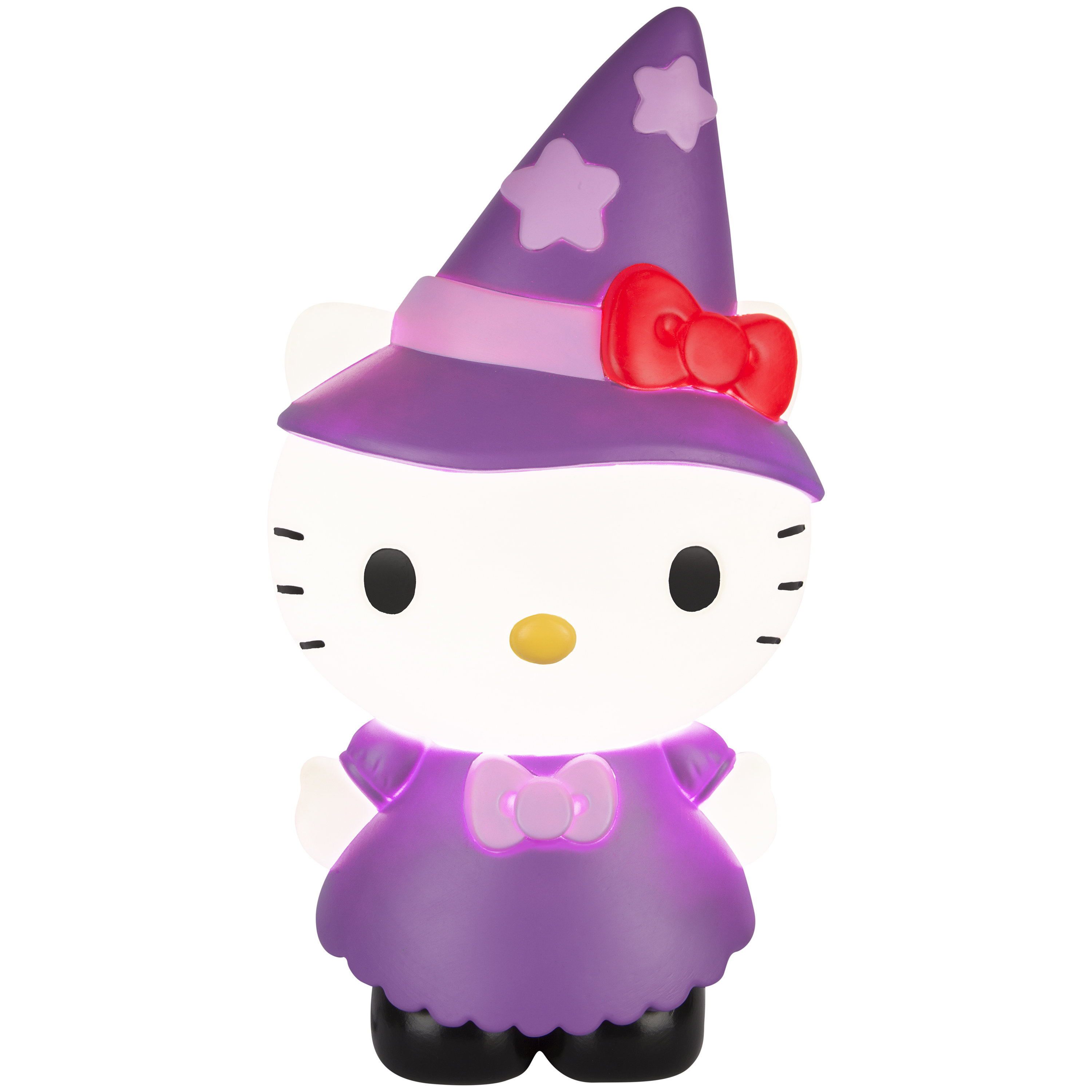 Gemmy Industries Lighted Blow Mold Outdoor Decor Hello Kitty in Witch Costume Sanrio | Wayfair