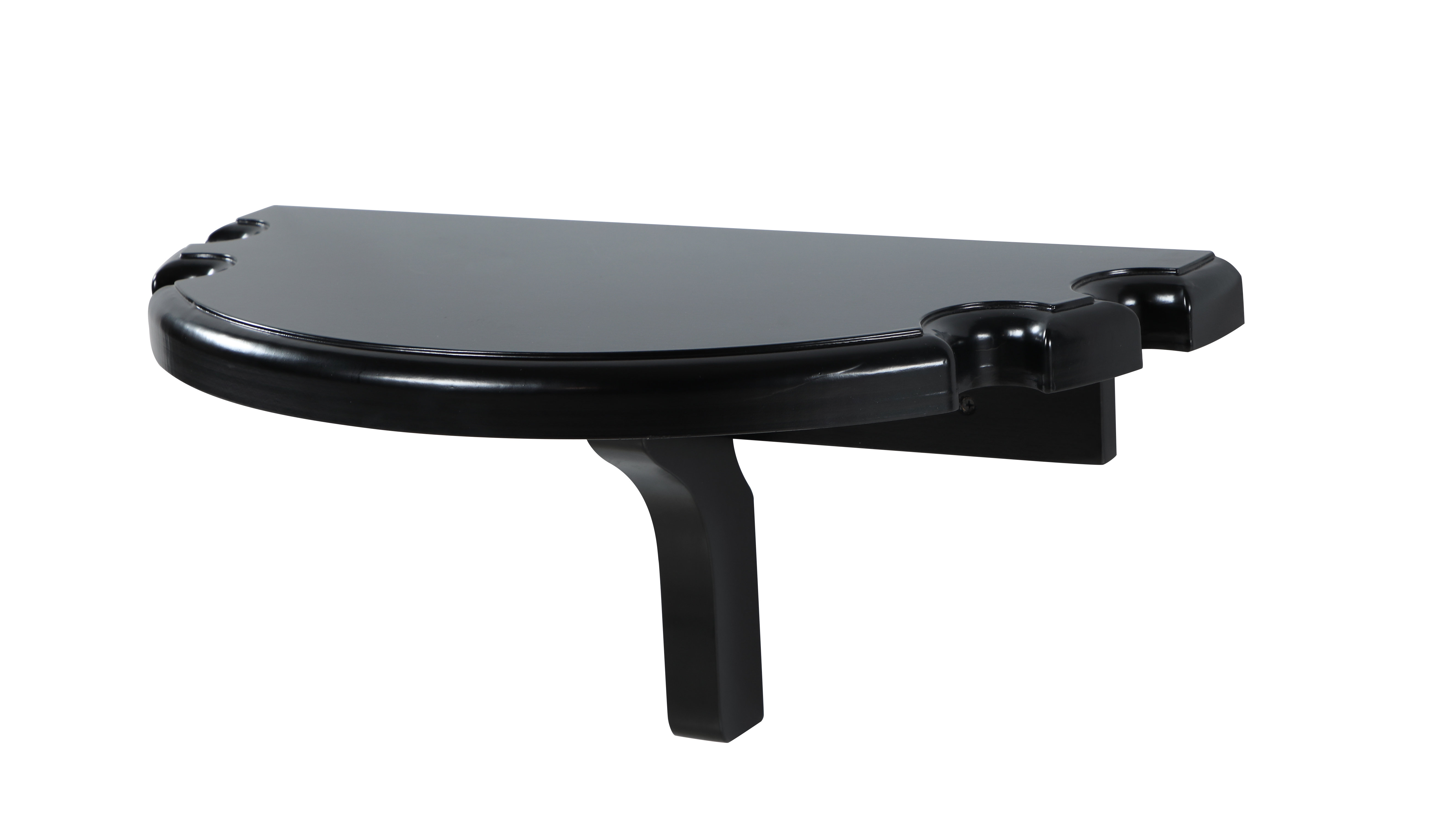 Hathaway Games Premium Half Moon Pool Cue Wall Shelf "& Reviews ...