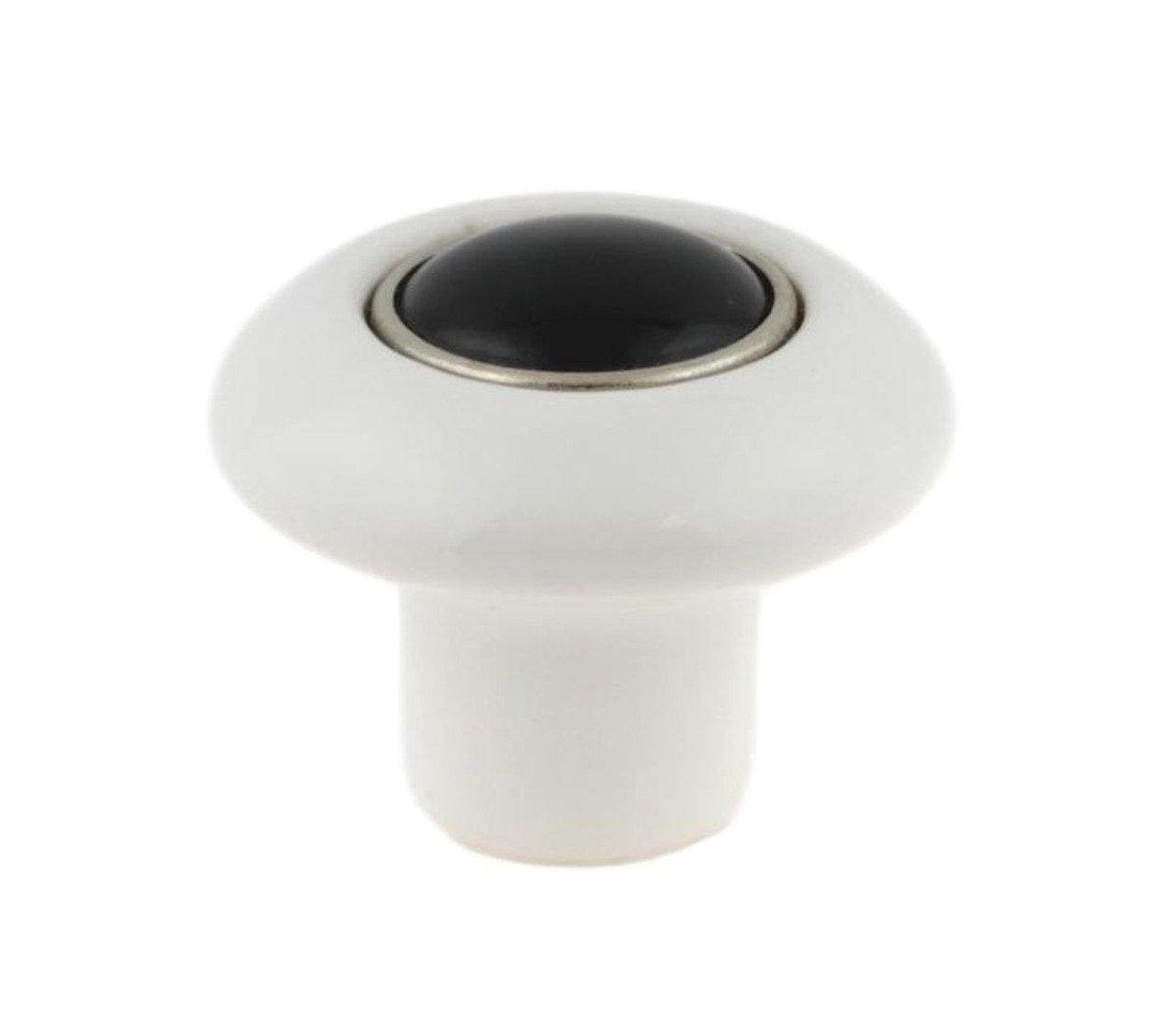 D. Lawless Hardware (5 Pack) (12-Pack) 1-1/2 inch Knob Black, White ...