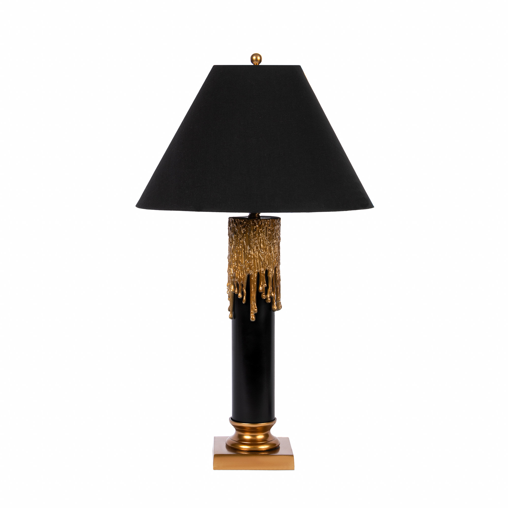 Mercer41 Melted Candle Cylinder Base Table Lamp - Wayfair Canada
