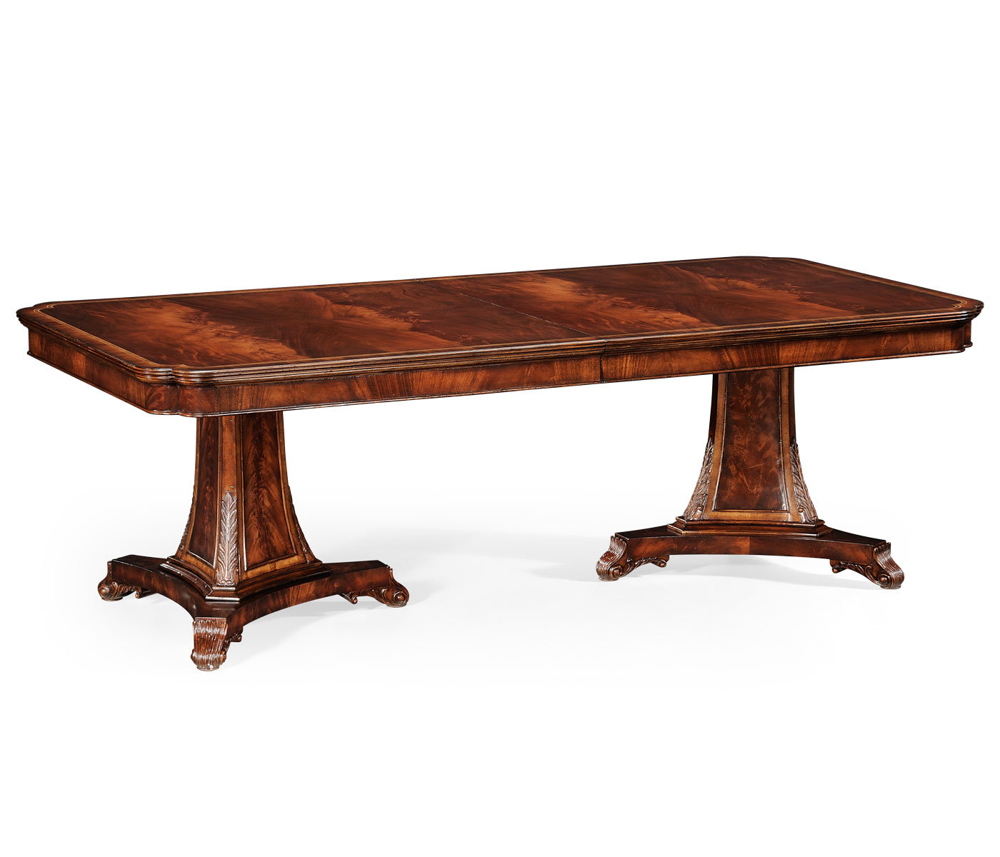 Jonathan Charles Fine Furniture Buckingham Extendable Dining Table ...