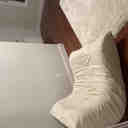 Trule Armless Bean Bag Chair, PU Leather and Memory Foam Stuffed Lazy ...