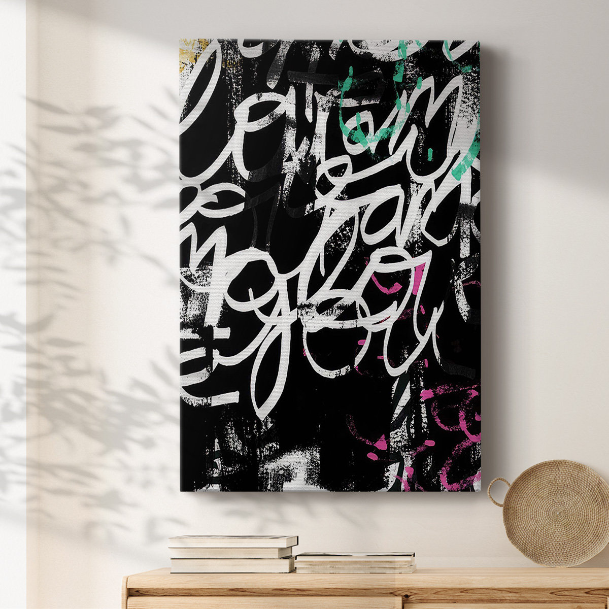 Ebern Designs Graffiti Scribe II -Gallery Wrapped Canvas - Wayfair Canada
