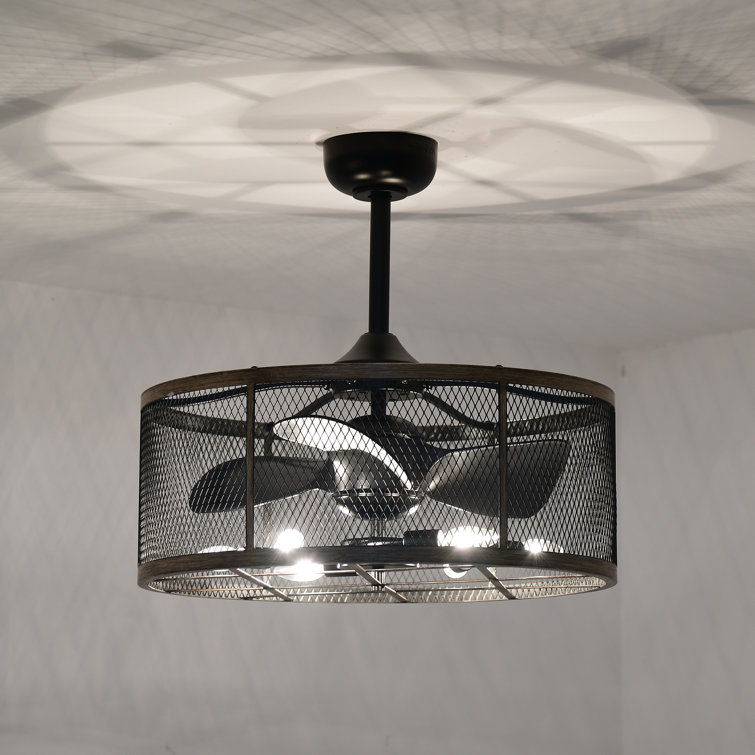 17 Stories 22'' Ceiling Fan with Light Kit | Wayfair