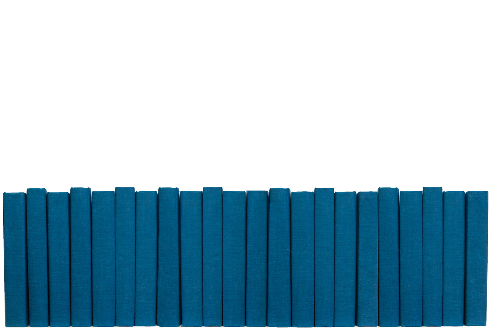 Booth & Williams Blue Spruce Linen Wrapped: Color By The Foot | Perigold