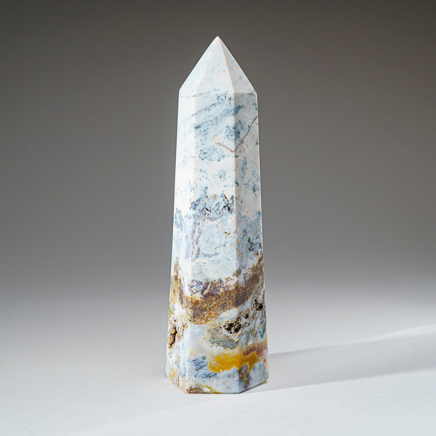 Astro Gallery of Gems Polished Ocean Jasper Point from Madagascar in ...