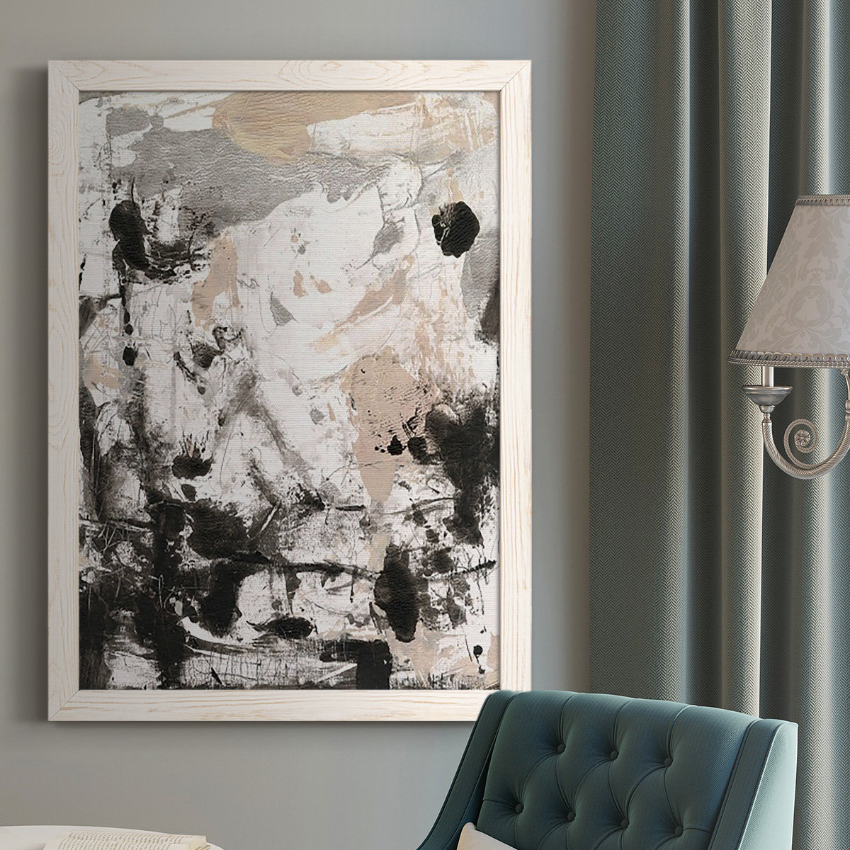 Ivy Bronx Maribelle Disarray I Framed On Canvas Painting | Wayfair