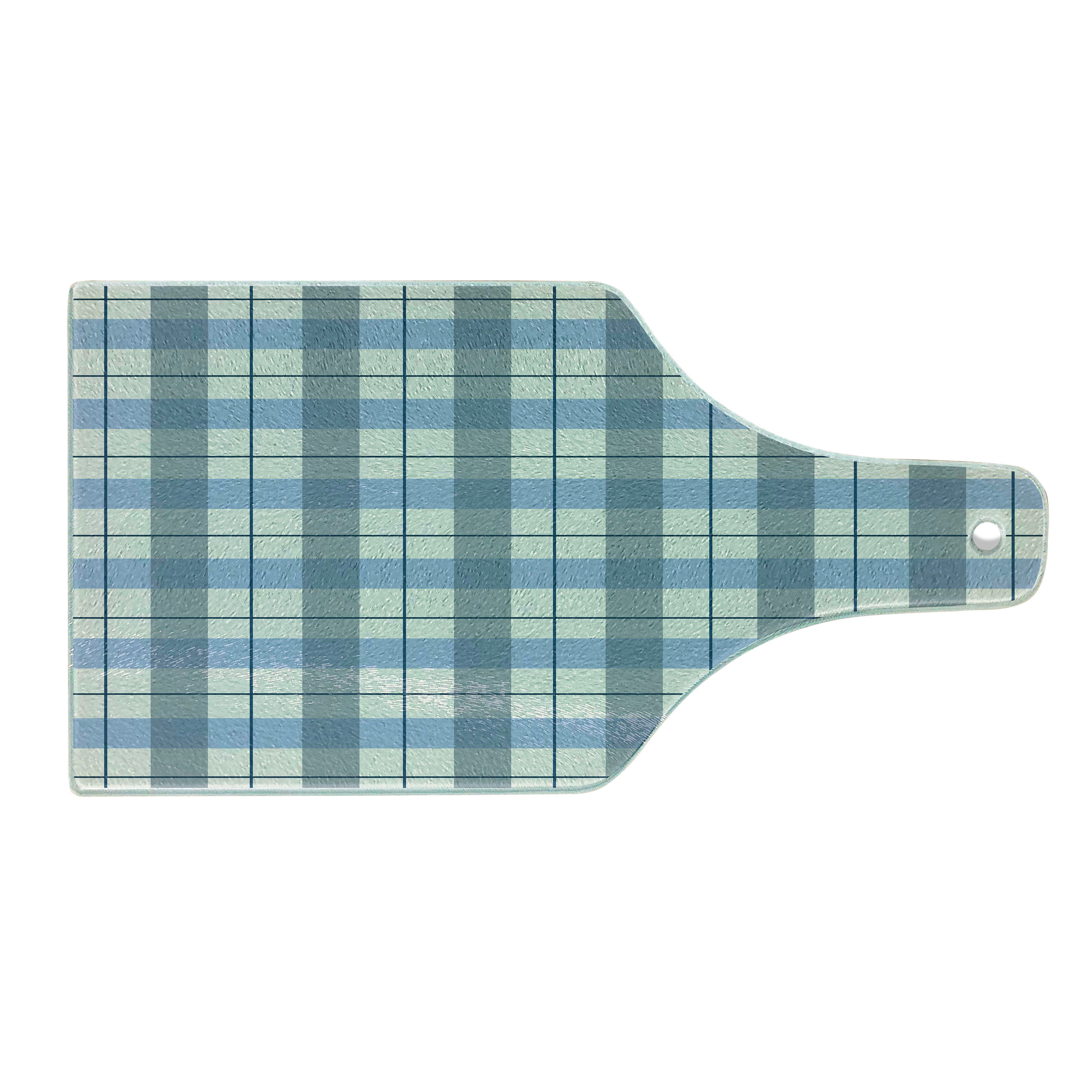 Ambesonne Checkered Tempered Glass Cutting Board Scottish Tartan Plaid ...